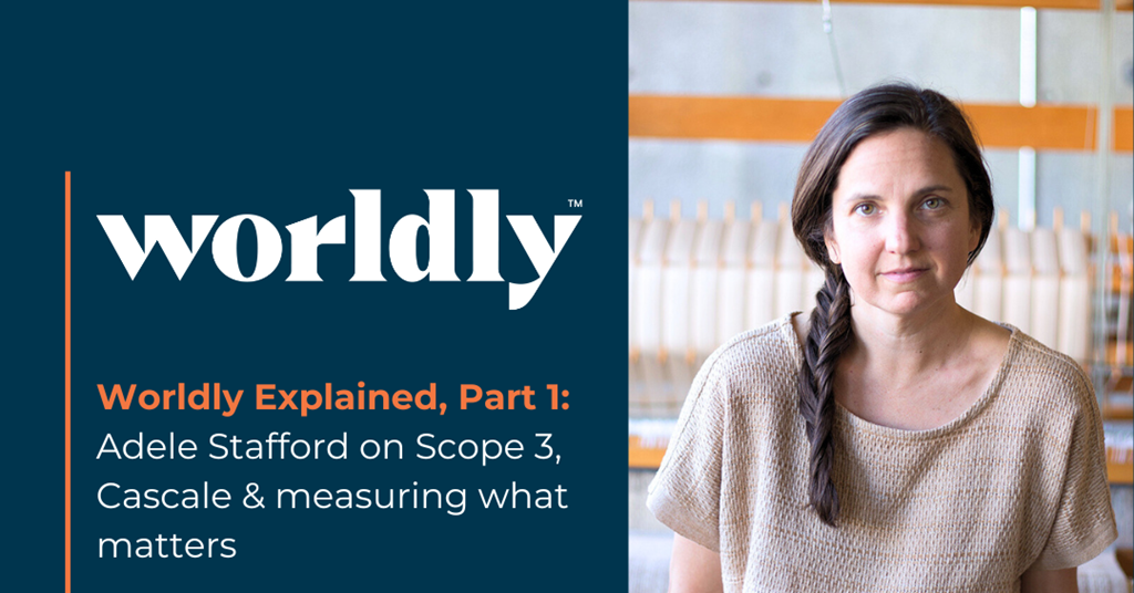 Adele Stafford: How Worldly measures emissions at product level using supplier data | Article ...