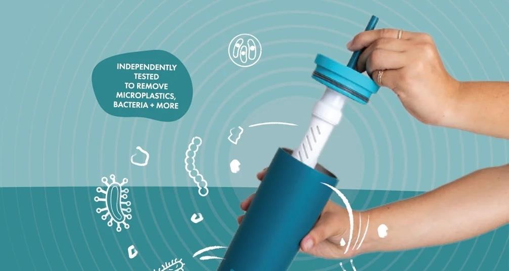 LifeStraw launches first filtered and insulated tumbler | News briefs ...