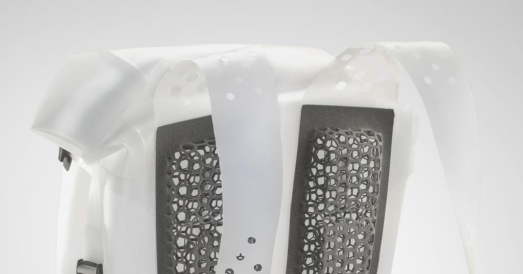 Vaude prototypes circular TPU backpack with 3D printed backpanel ...