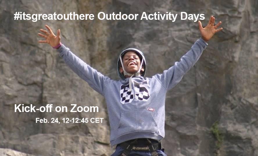 Join the #itsgreatoutthere Outdoor Activity Days kick-off event on Feb ...